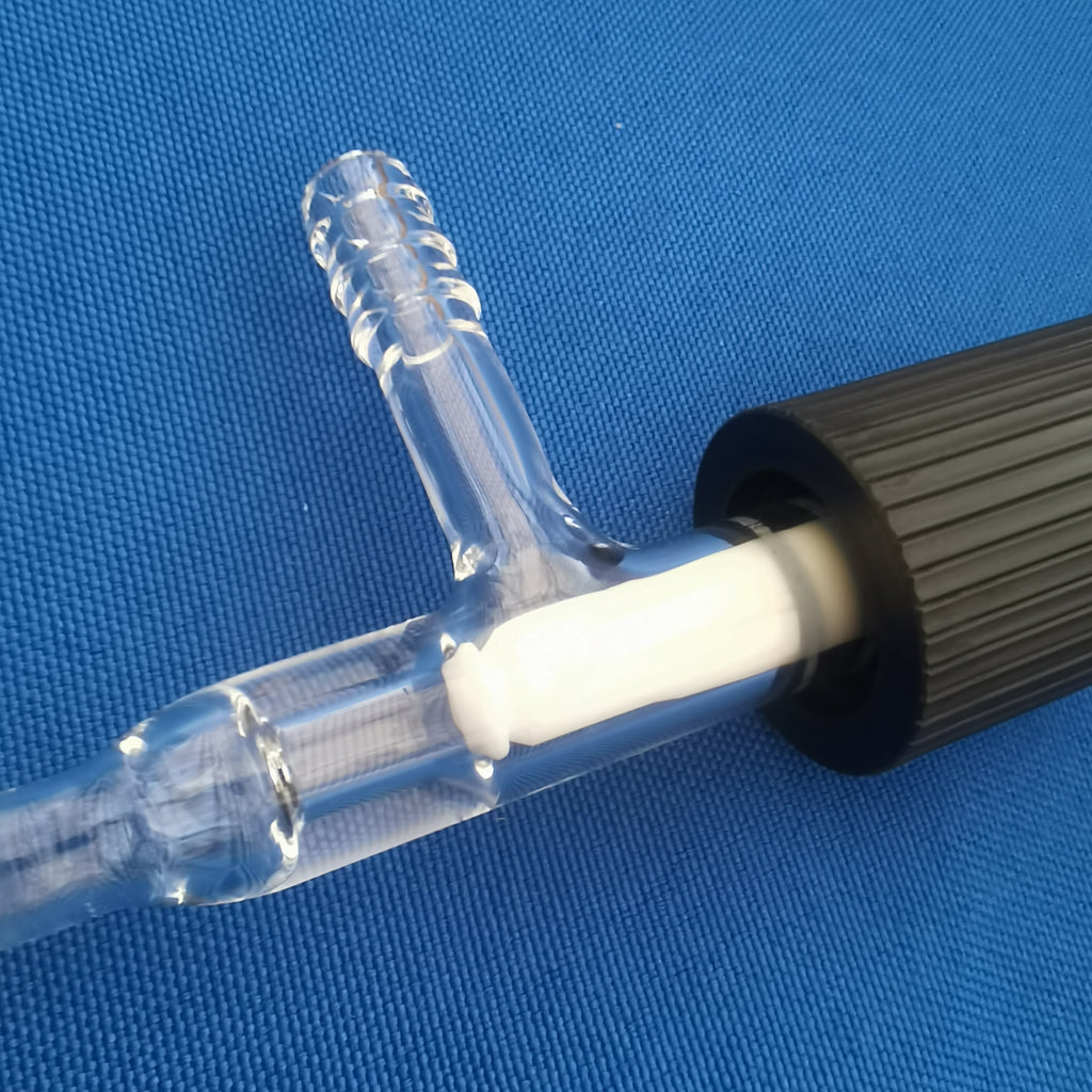 Quartz cuvette vacuum valve reaction tube LH-20-G – MICQstore